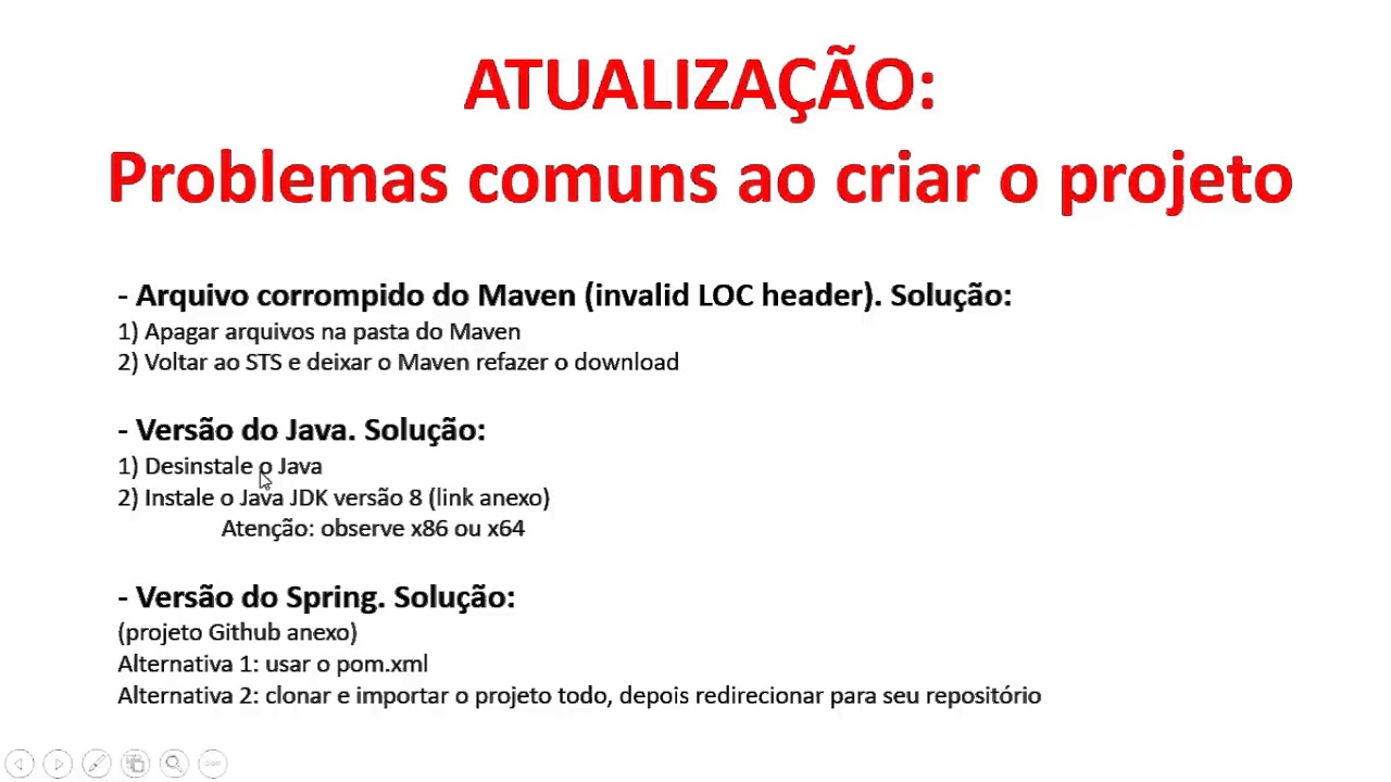 Problemas comuns: versão do Java - YouTube