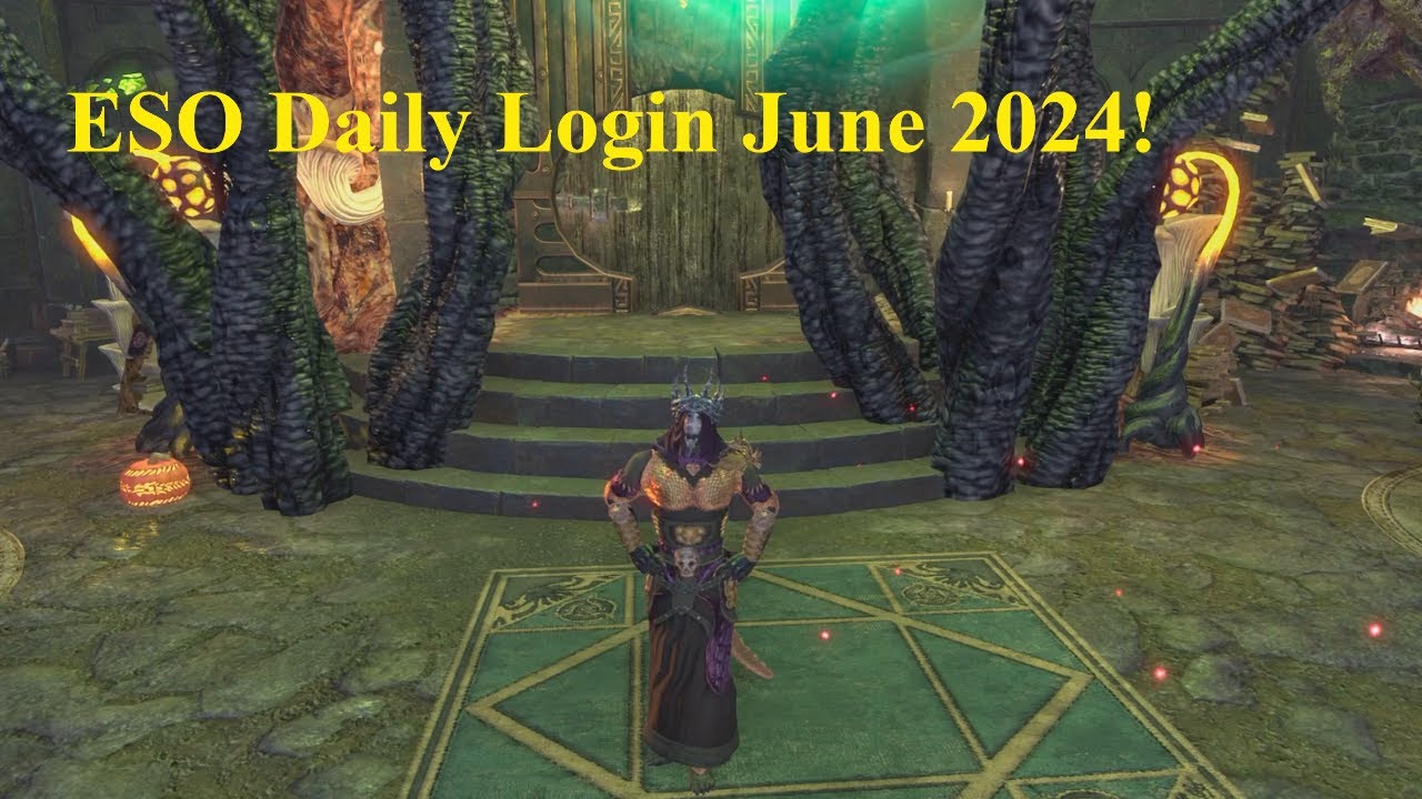 ESO Daily Logins! June 2024! - YouTube