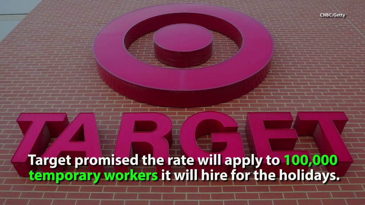 Target Raising Its Minimum Wage - YouTube