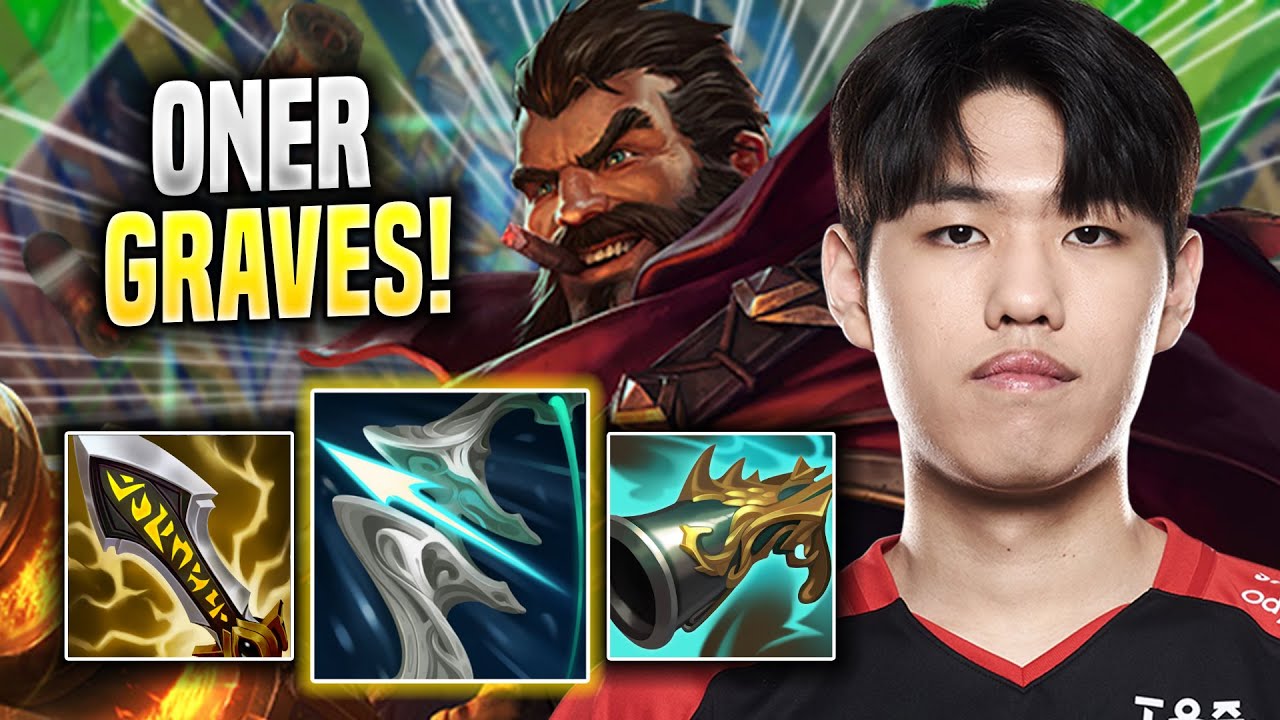 ONER CRAZY GAME WITH GRAVES! - T1 Oner Plays Graves JUNGLE vs Diana ...