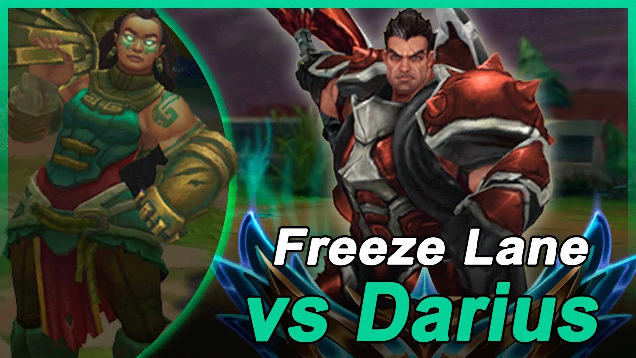 Freezing lane is pivotal to DESTROYING Darius Top. - YouTube