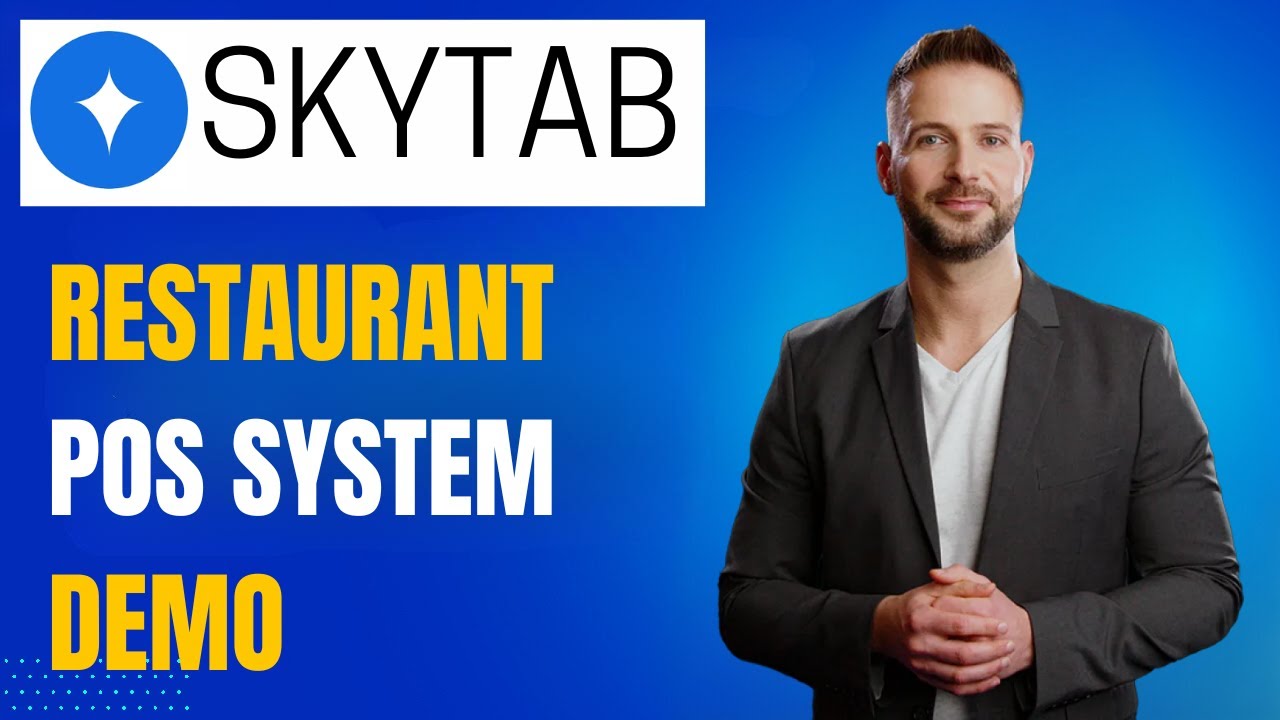 SkyTab Restaurant POS Demo & Tutorial 2024: Employee Training Session - YouTube