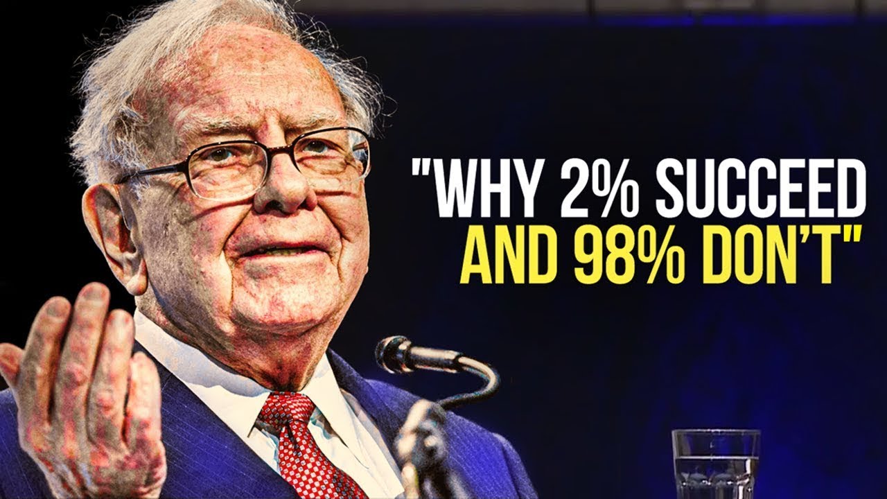 Warren Buffett’s one of the most inspirational Speech - YouTube