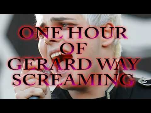 One Hour Of Gerard Way Screaming - YouTube
