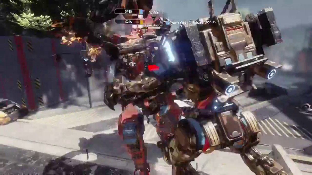 Monarch battery steal execution- Titanfall 2 - YouTube