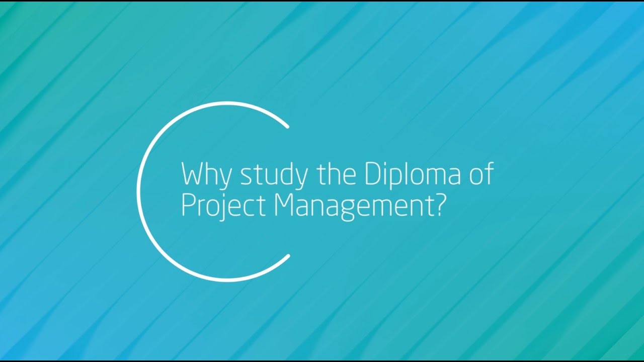 Why study the Diploma of Project Management? - YouTube