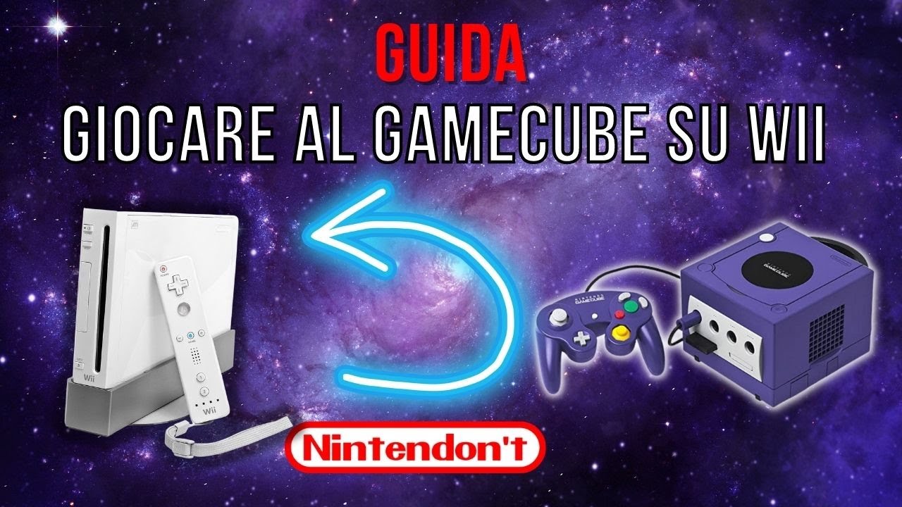 Come Giocare con GAMECUBE su NINTENDO WII #nintendo #gamecube #wii # ...