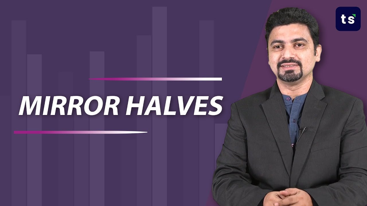 Understanding the concept of mirror halves for symmetric figures ...