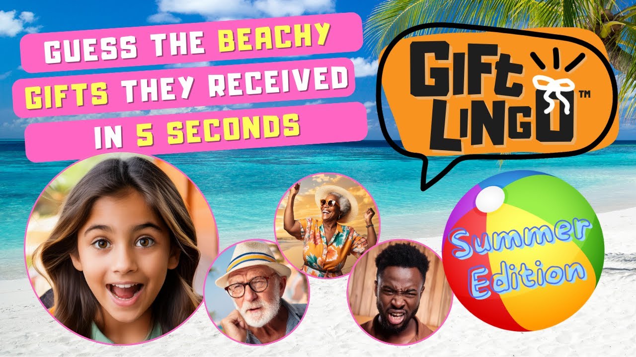 CHOOSE YOUR GIFT: Guess By People's Reactions | SUMMER ACTIVITY | Quiz ...