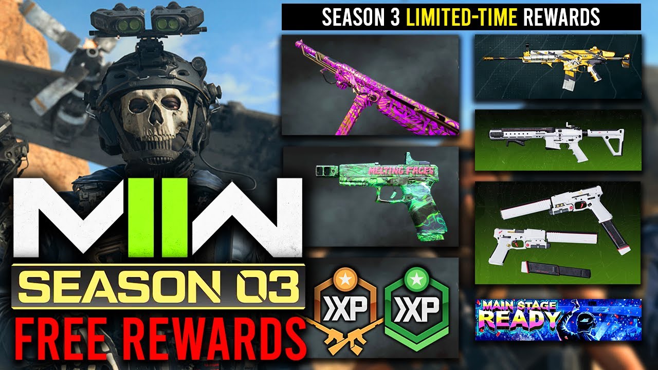 How To Unlock ALL MW2 SEASON 3 FREE Rewards: Exclusive Operators, Camos ...