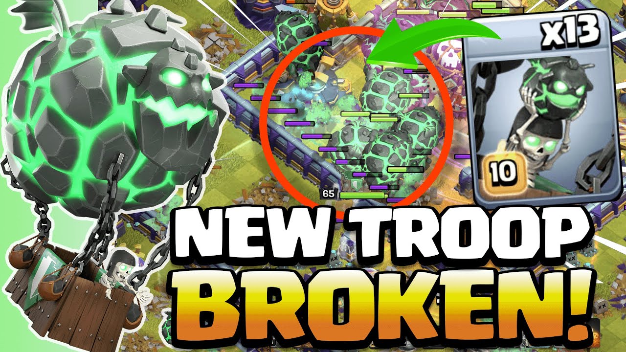 How I BROKE Clash of Clans with New LAVALOON troop ! 🔥 - YouTube