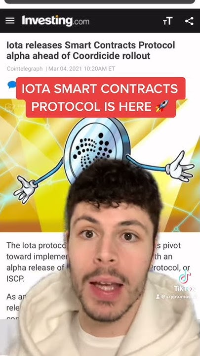 IOTA SMART CONTRACTS ARE HERE - YouTube