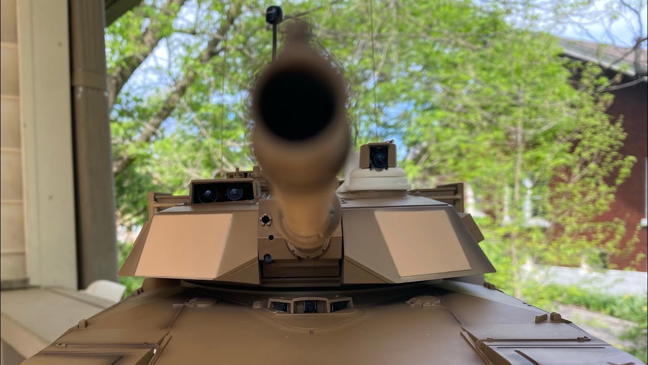 Abrams Rush Tank Solo Turret FPV Final - YouTube
