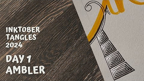 Inktober Tangles 2024 - YouTube