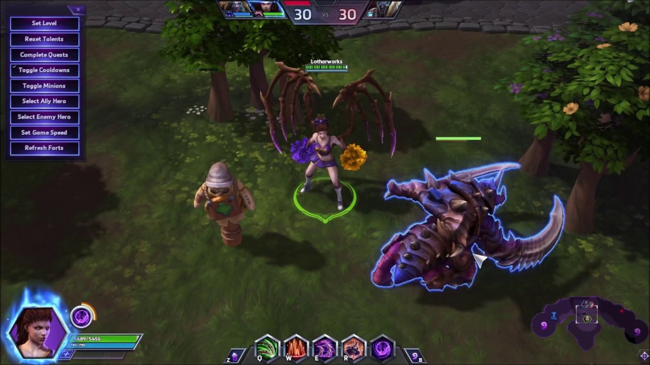 Heroes of the Storm: New Skin Cheerleader Kerrigan - YouTube