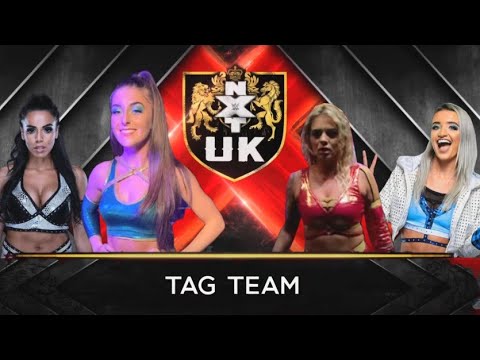 2022 April 20 - WWE NXT UK #197 - Amale & Angel Hayze vs. Eliza ...
