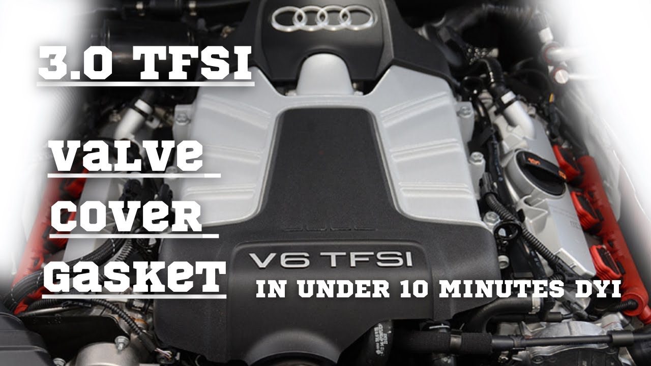 How to replace Audi 3.0t Supercharged Engine Valve Covers - YouTube