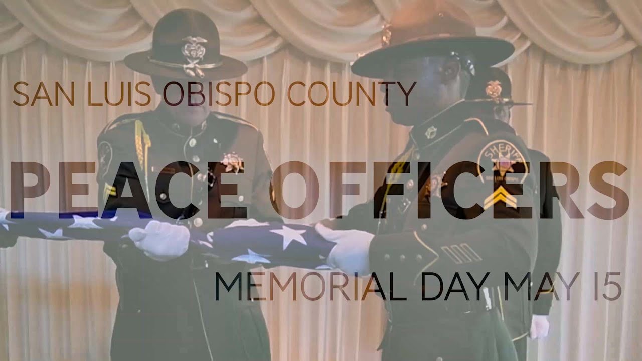 National Peace Officer Memorial Week May - YouTube