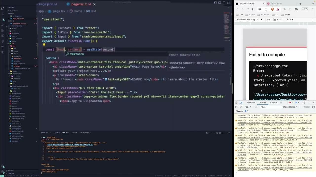 Copy to Clipboard || NEXTJS 13 || Tailwind CSS || React Icons - YouTube