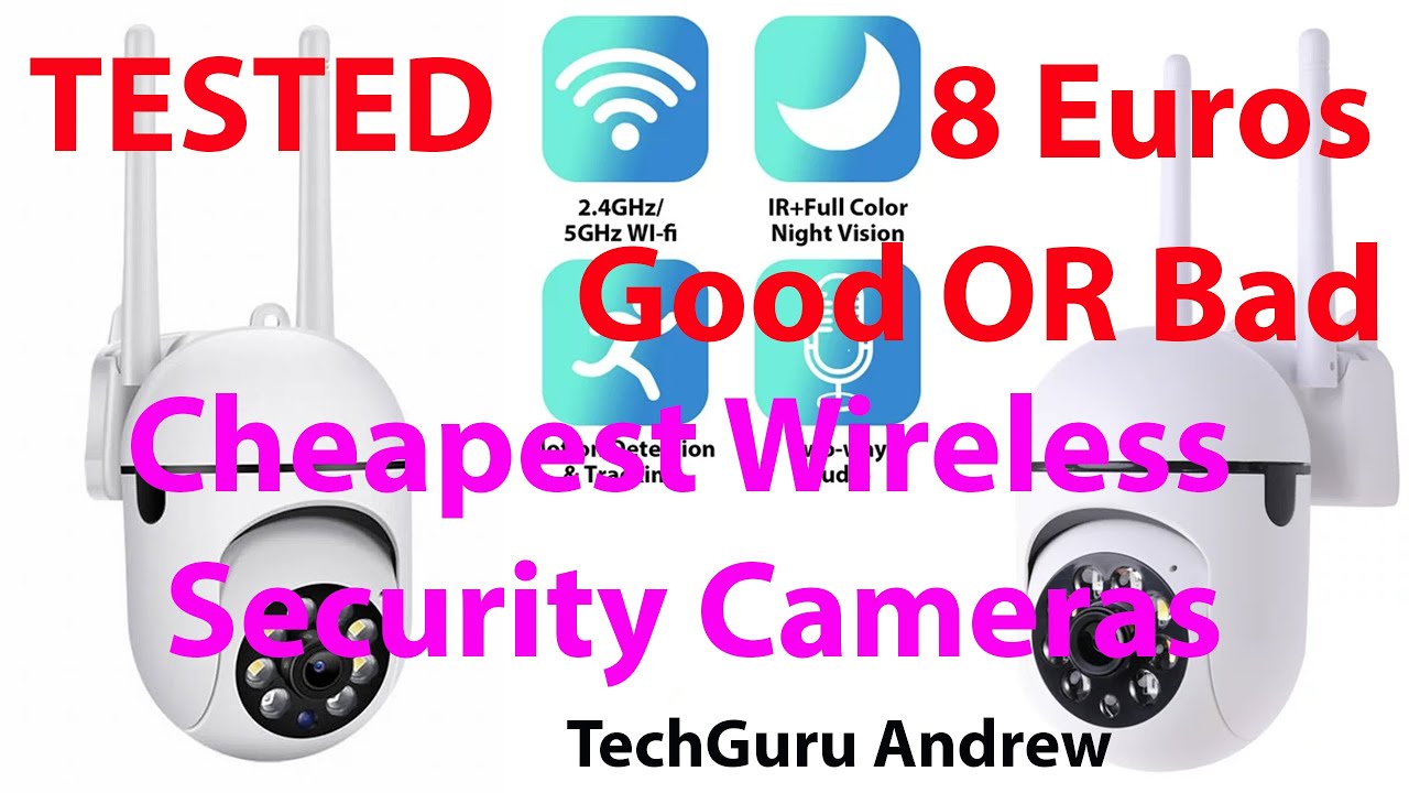 Cheap Wireless Security Cameras - YouTube