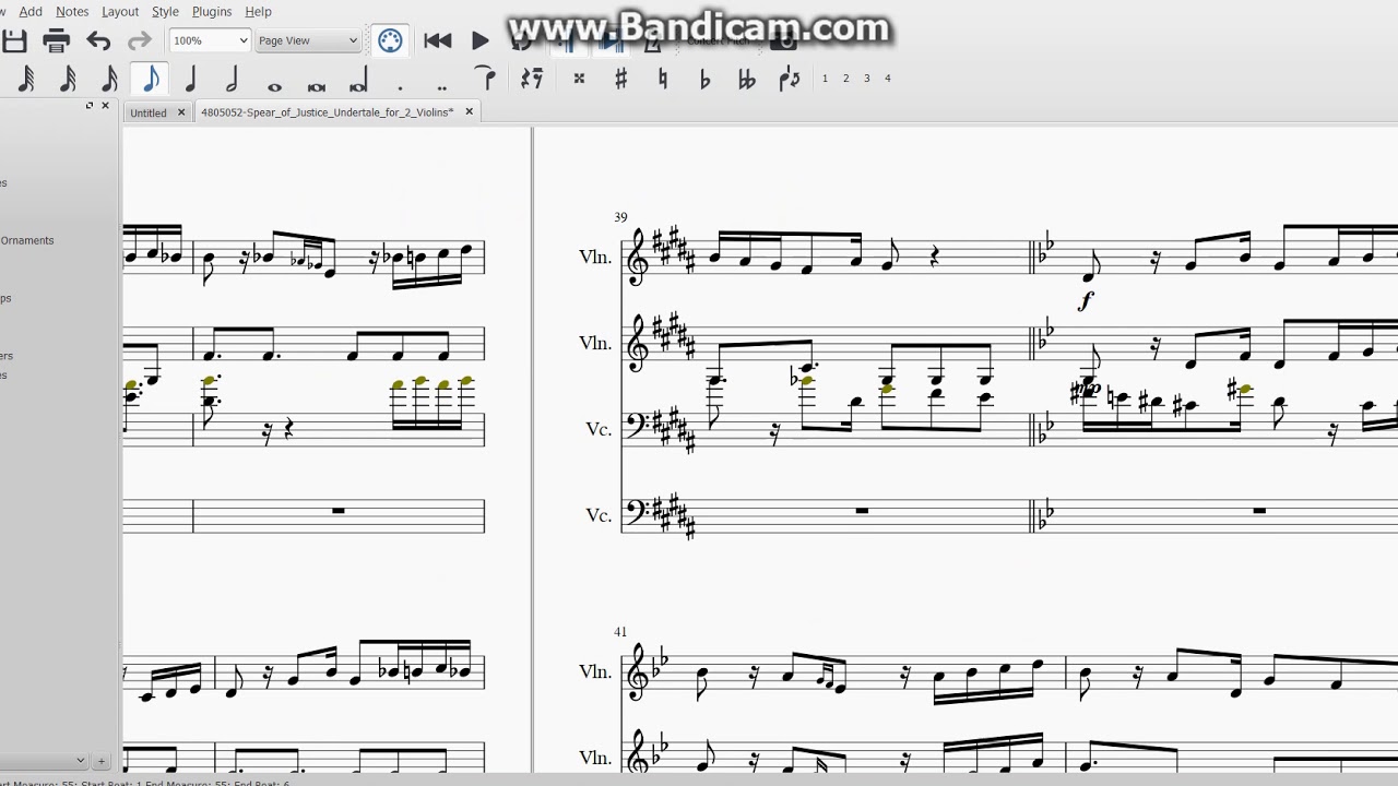MuseScore: How to transpose music into different clefs - YouTube
