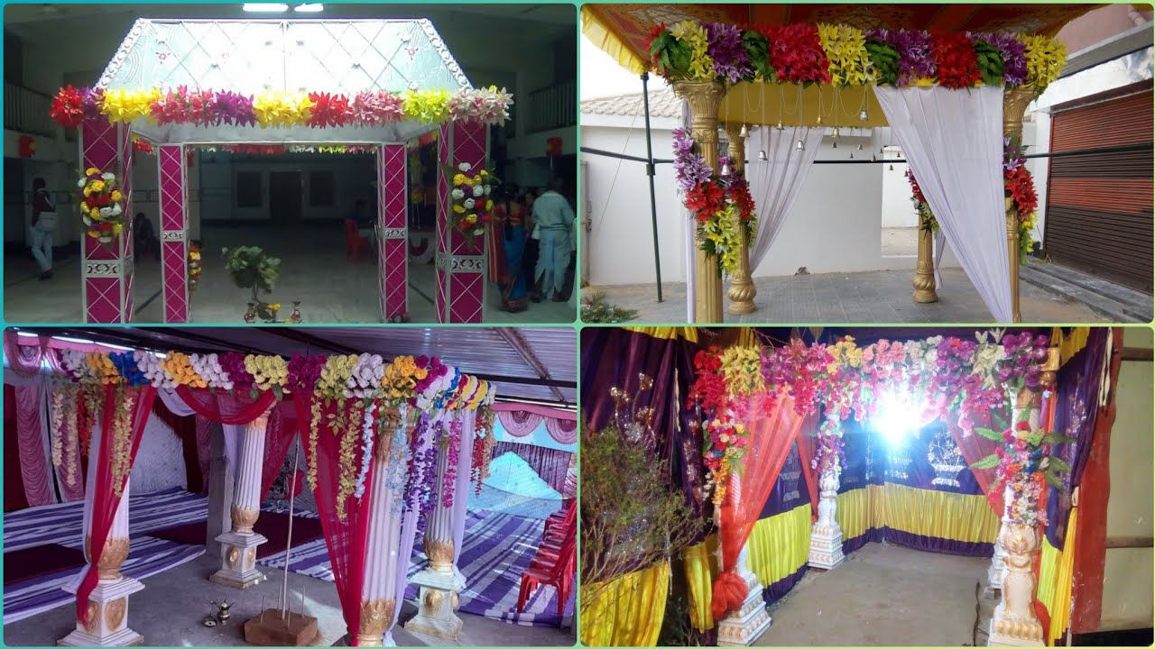 Top 10 Bedi designs | Sagar Tent House | Flower mandap designs | Video ...