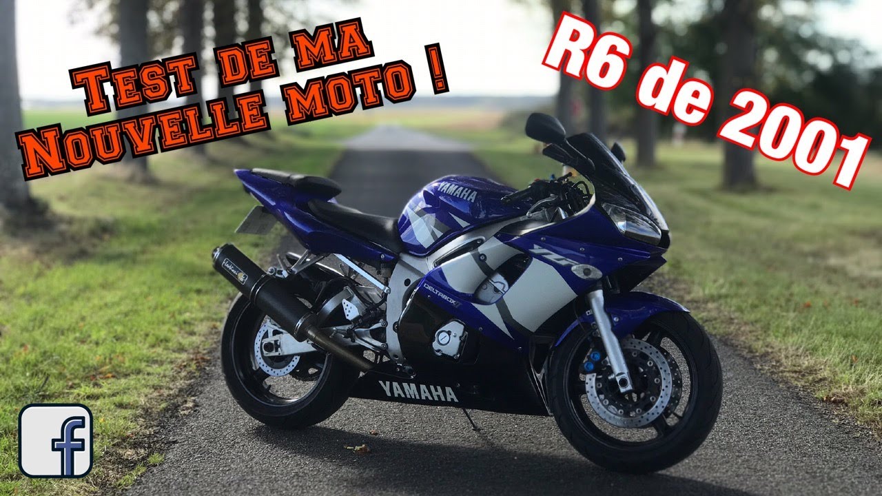 Test R6 2001/2002 ma nouvelle monture ;) - YouTube