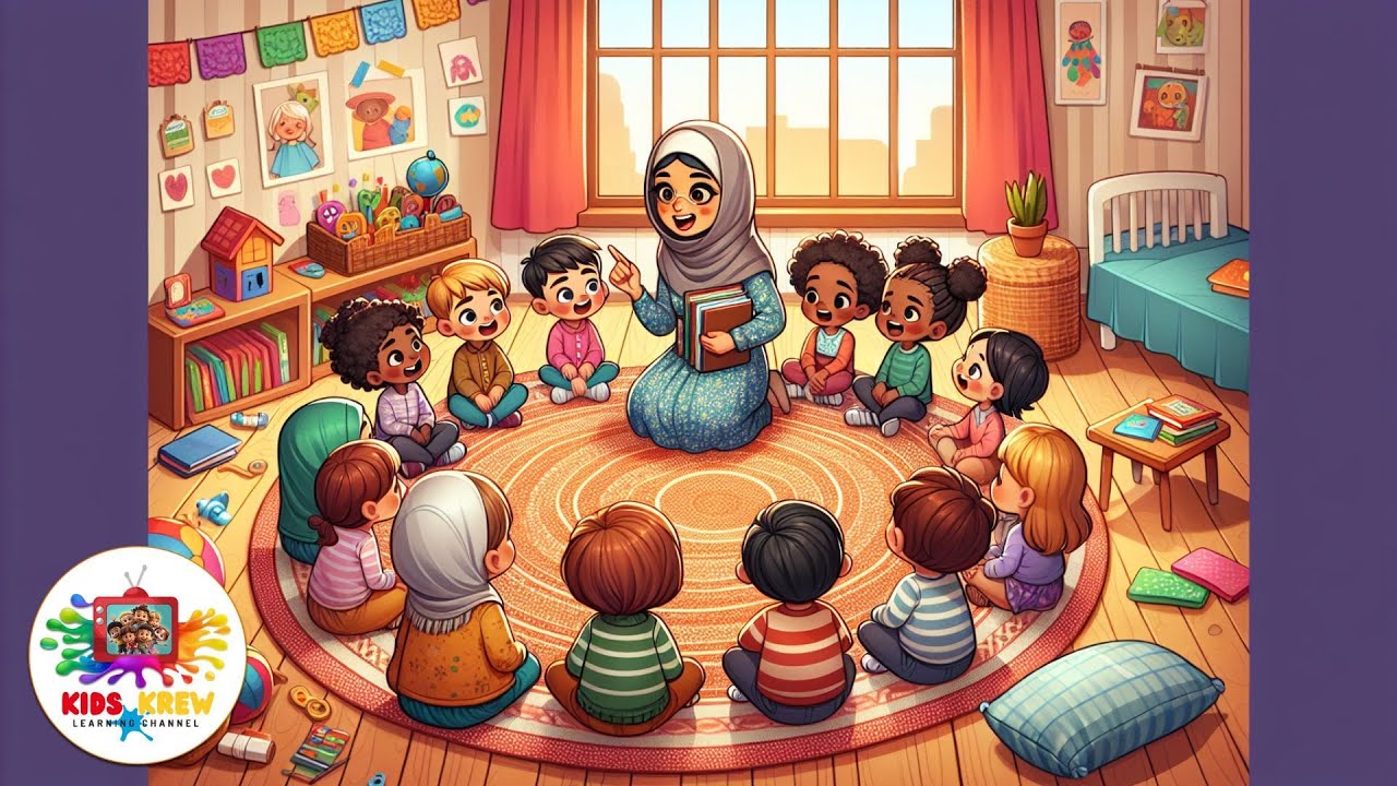 Story Time Song | Story Time Songs For Kids | Kids Krew Nursery Rhyme ...