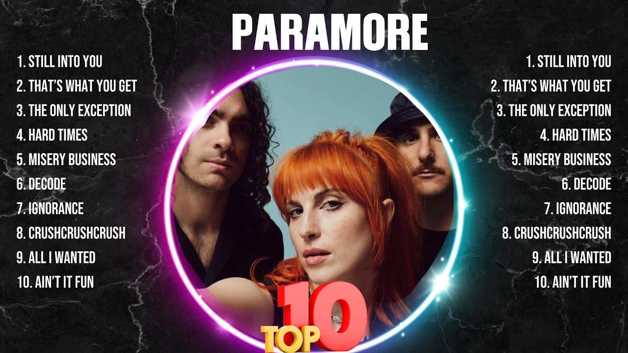 Paramore Greatest Hits Full Album ️ Full Album ️ Top 10 Hits of All ...