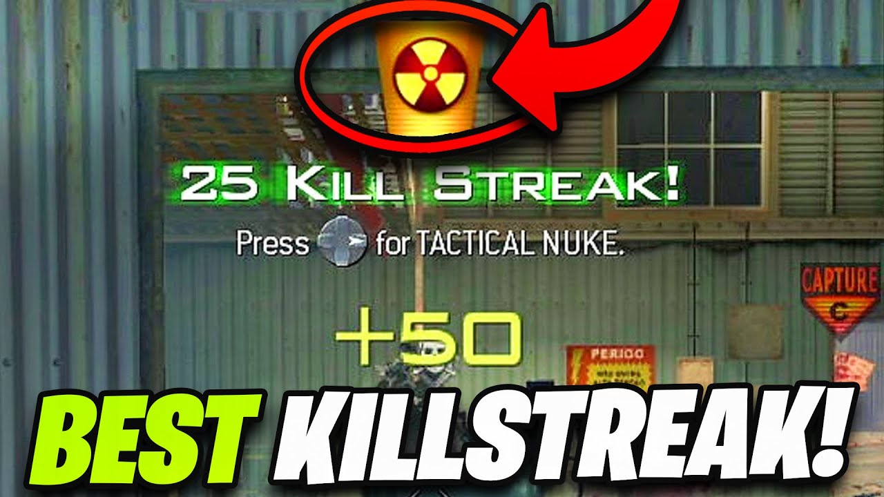 The BEST killstreaks ever seen in call of duty HISTORY!! - YouTube