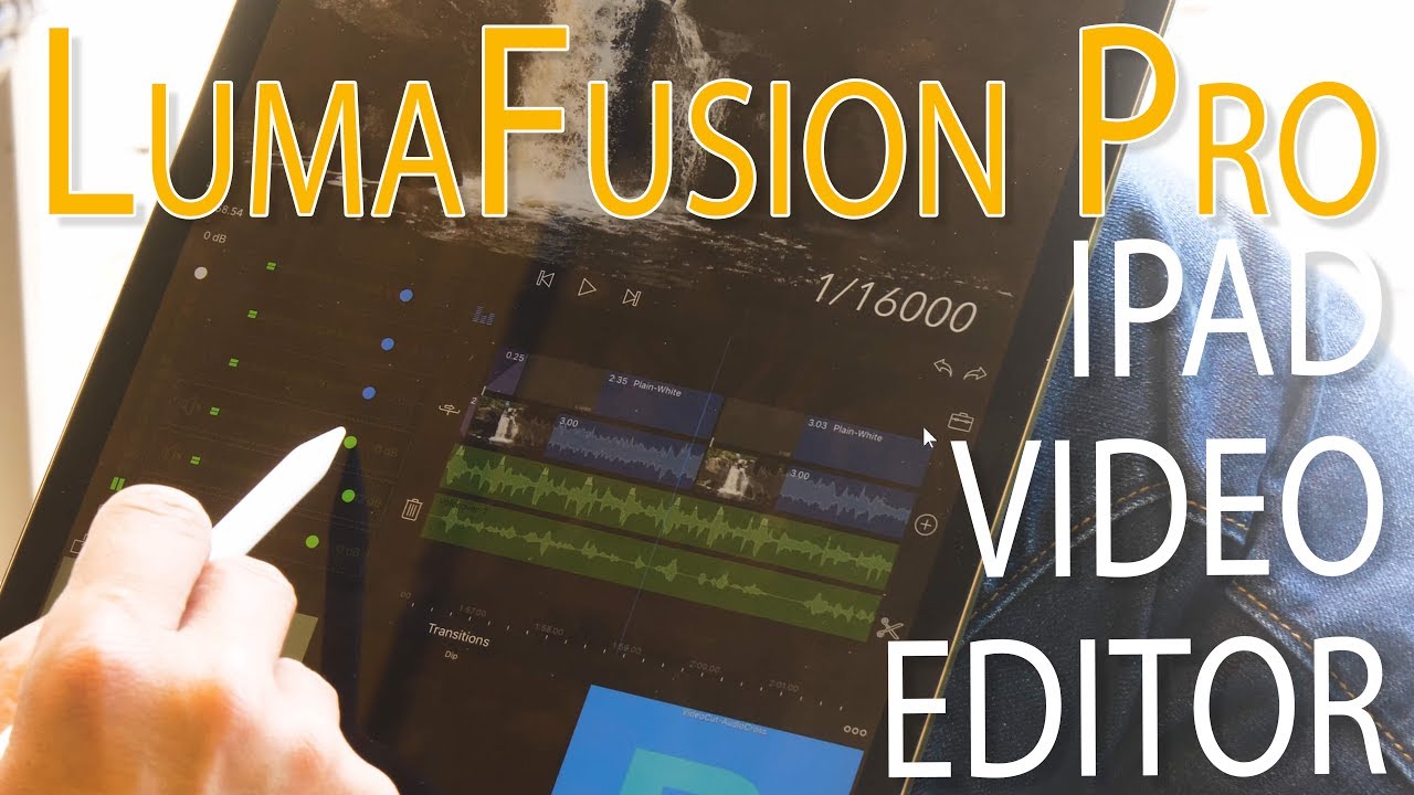 iPad Pro Video Editing - LumaFusion Review - YouTube