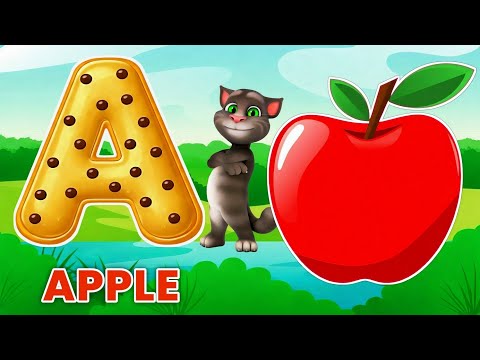 A for apple | अ से अनार | abcd | alphabet phonics sound