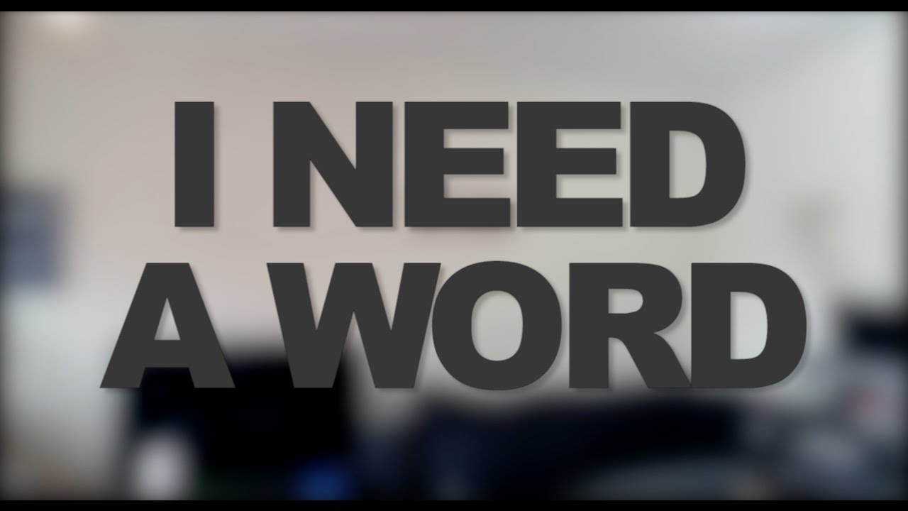 Seeds of Life - Spoken Word - I Need a Word - YouTube