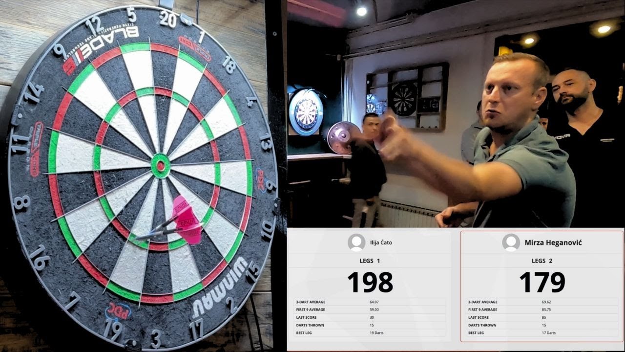 Mirza Heganović - Ilija Ćato / Steel Pikado Turnir Finale - YouTube