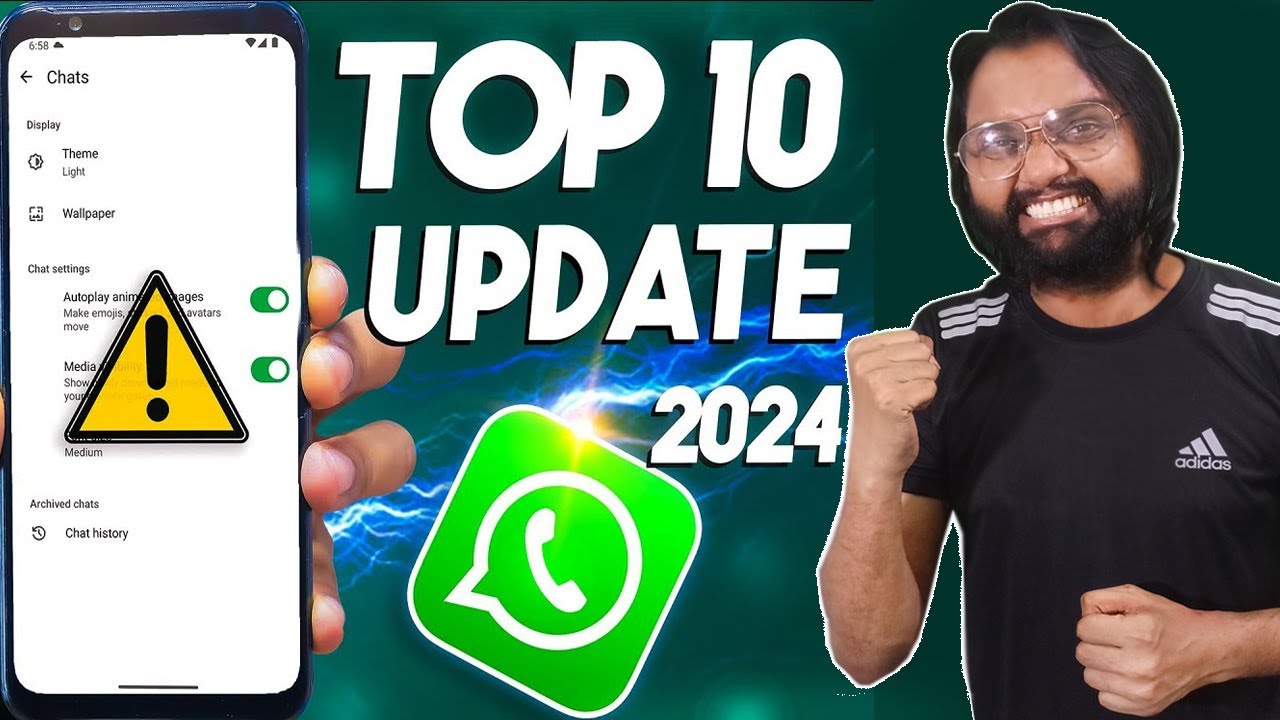 Top 10 Whatsapp New Update try Now 2024 | 10 Best New Features WhatsApp ...