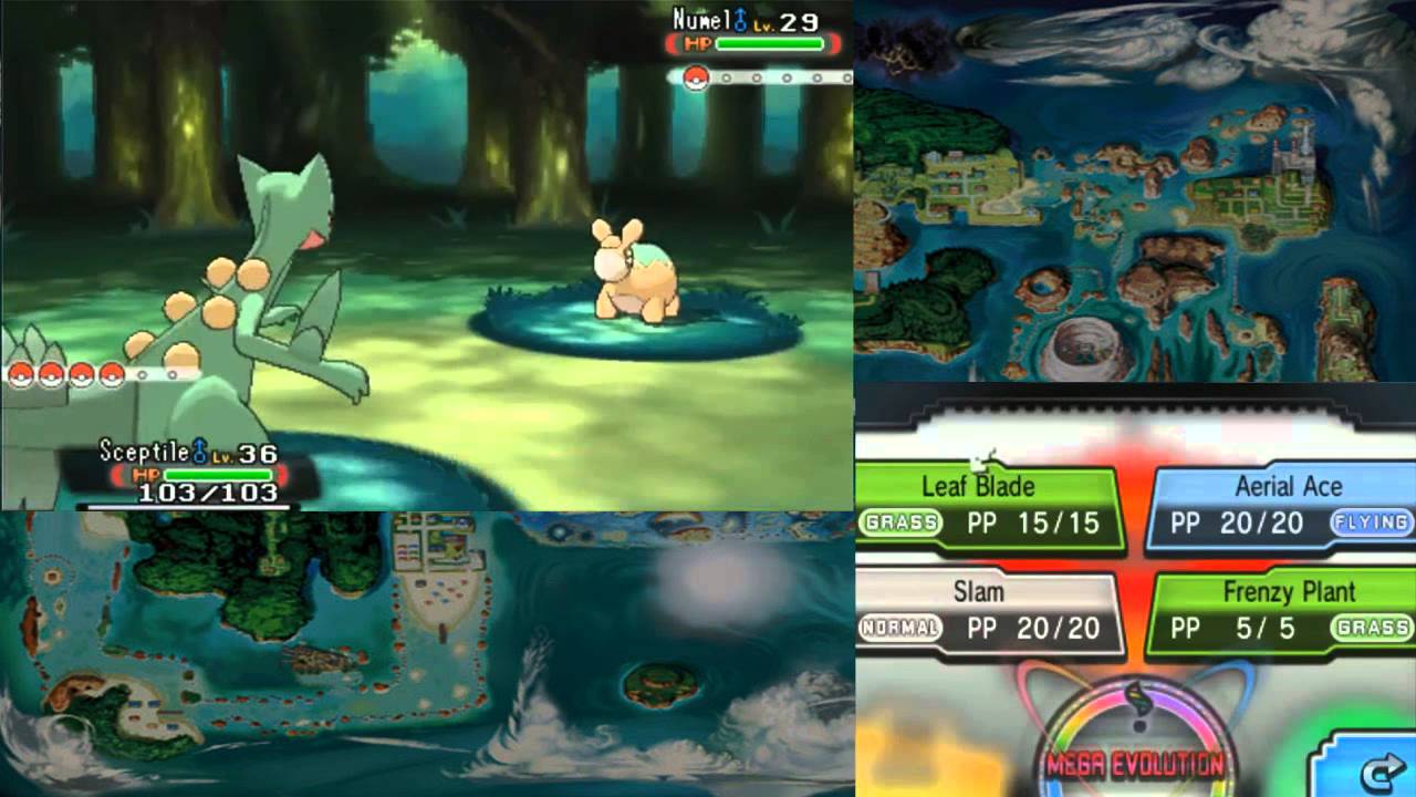 MK404 Plays Pokémon Omega Ruby/Alpha Sapphire Special Demo PT3/3 ...