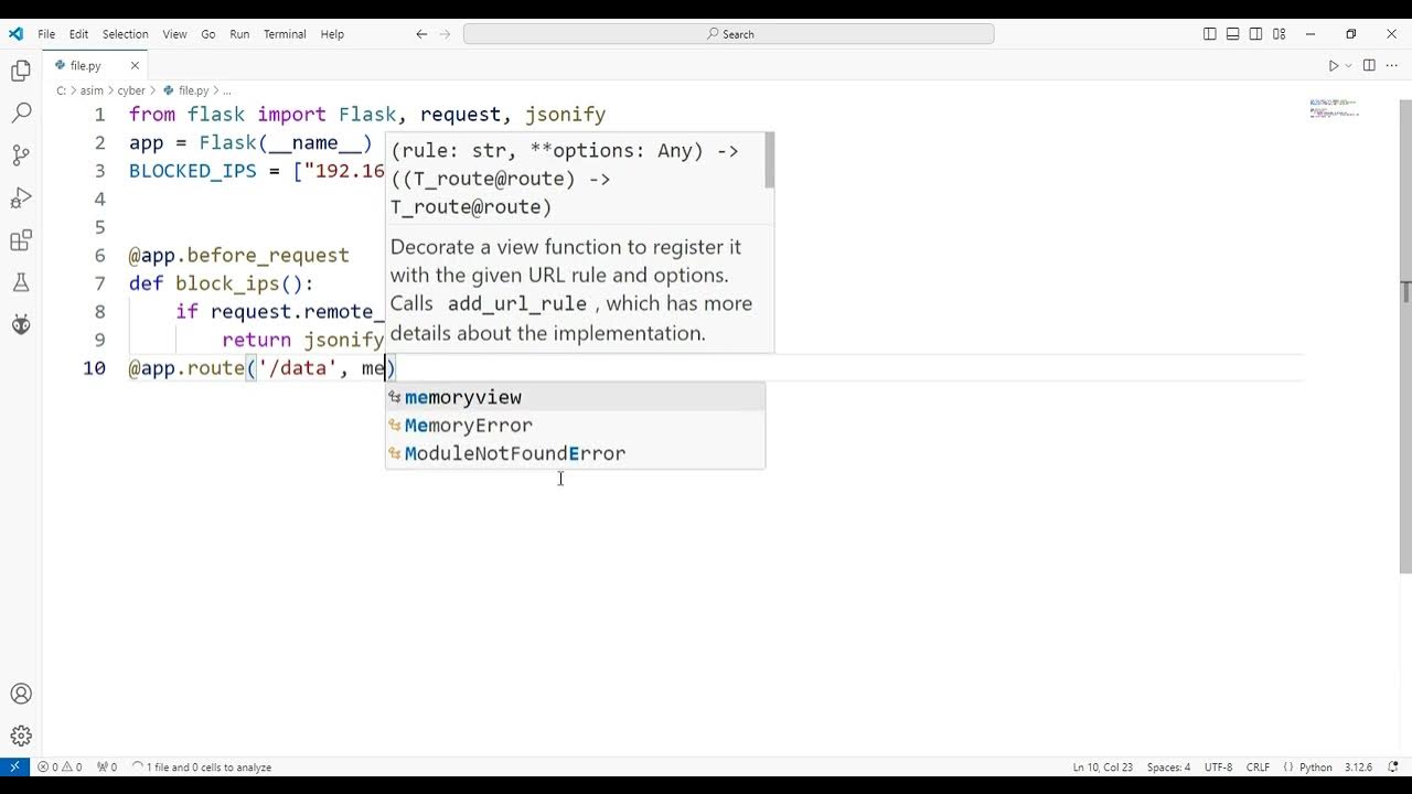 Basic Web Application Firewall WAF - YouTube