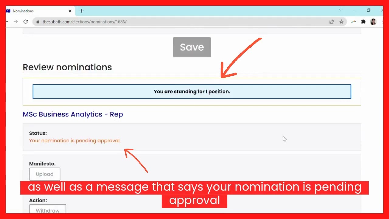 How to Nominate Yourself - YouTube