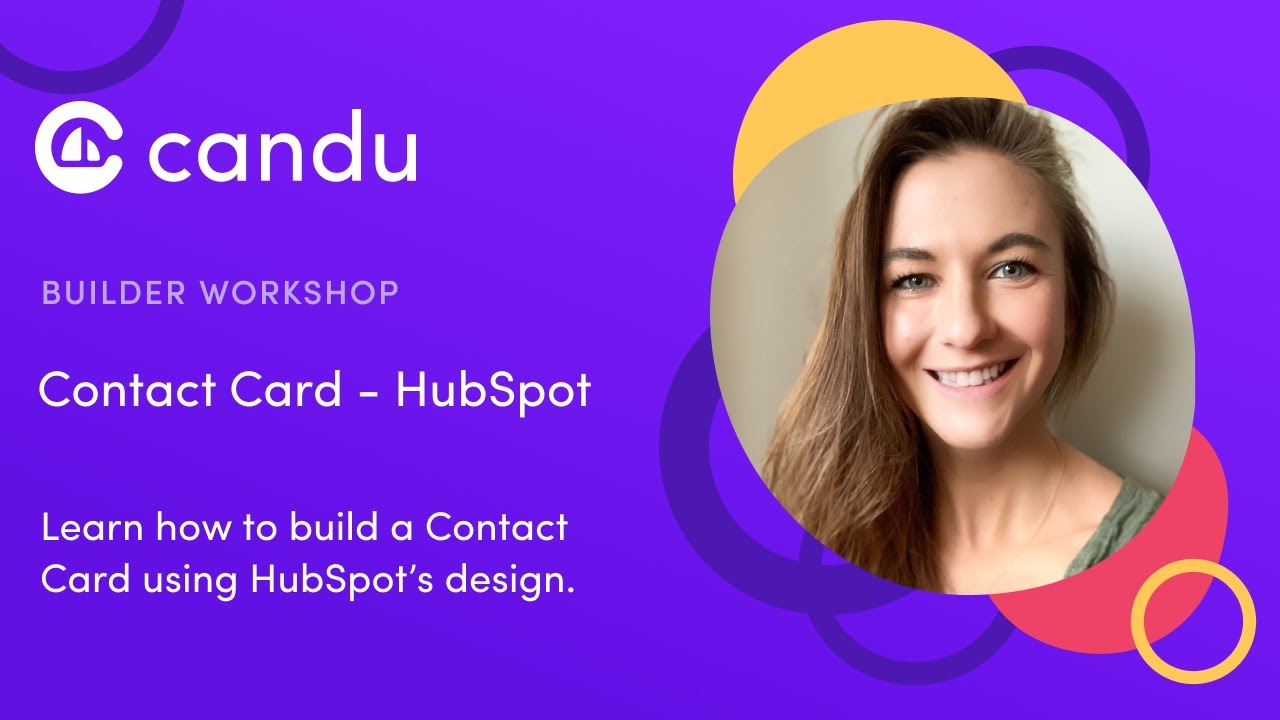 How to build a Contact Card like HubSpot - YouTube
