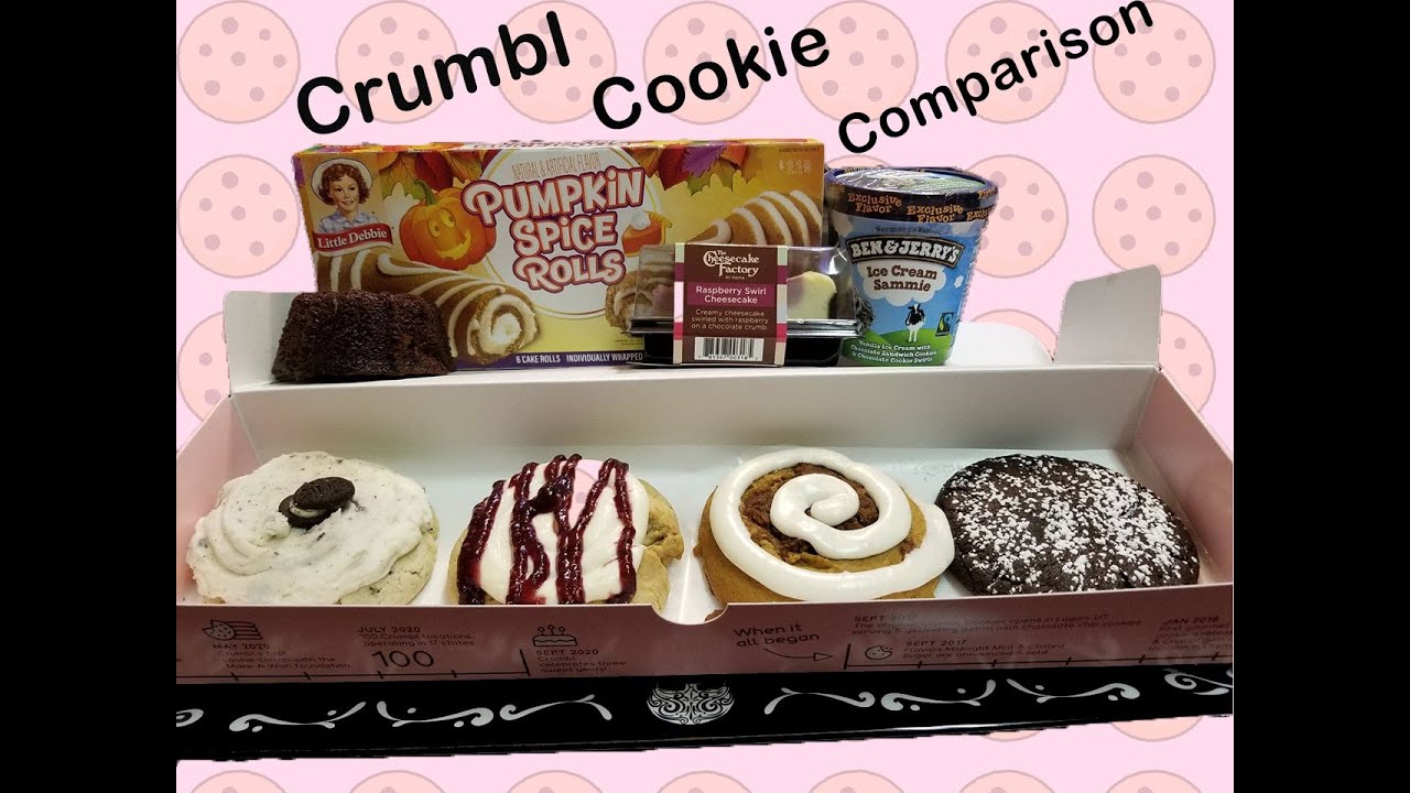 Crumbl Cookies Comparison - YouTube
