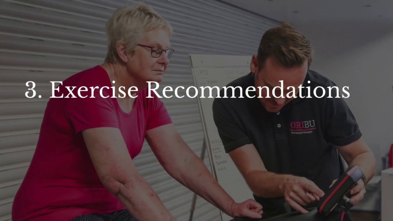 3. Exercise Recommendations - YouTube