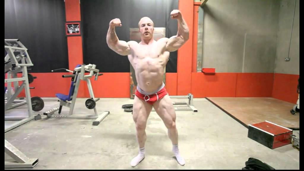 Bryan Hickey Bodybuilder NABBA 2012 8 weeks from show posing - YouTube