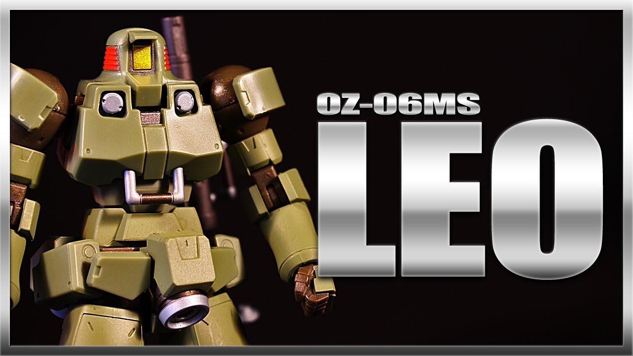 Robot Spirits OZ-06MS LEO Gundam Wing robot action figure review - YouTube