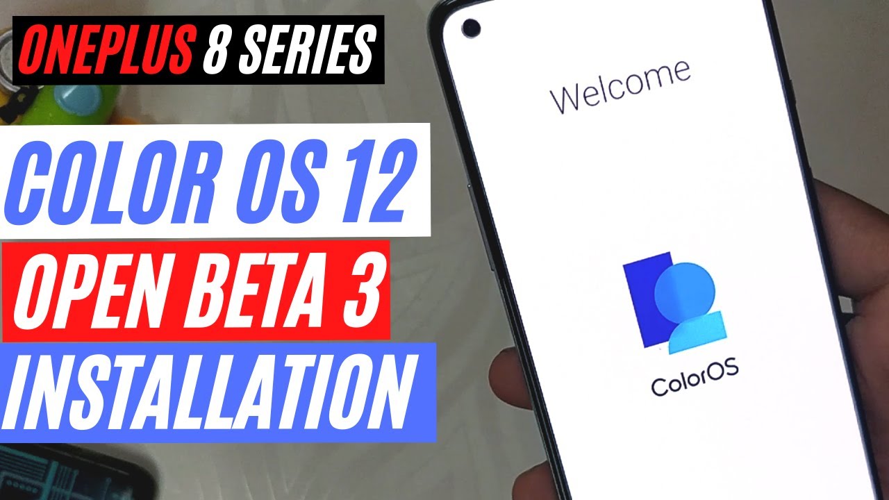 HOW TO INSTALL COLOR OS 12 BETA 3 - ONEPLUS 8T / 8 Series - YouTube