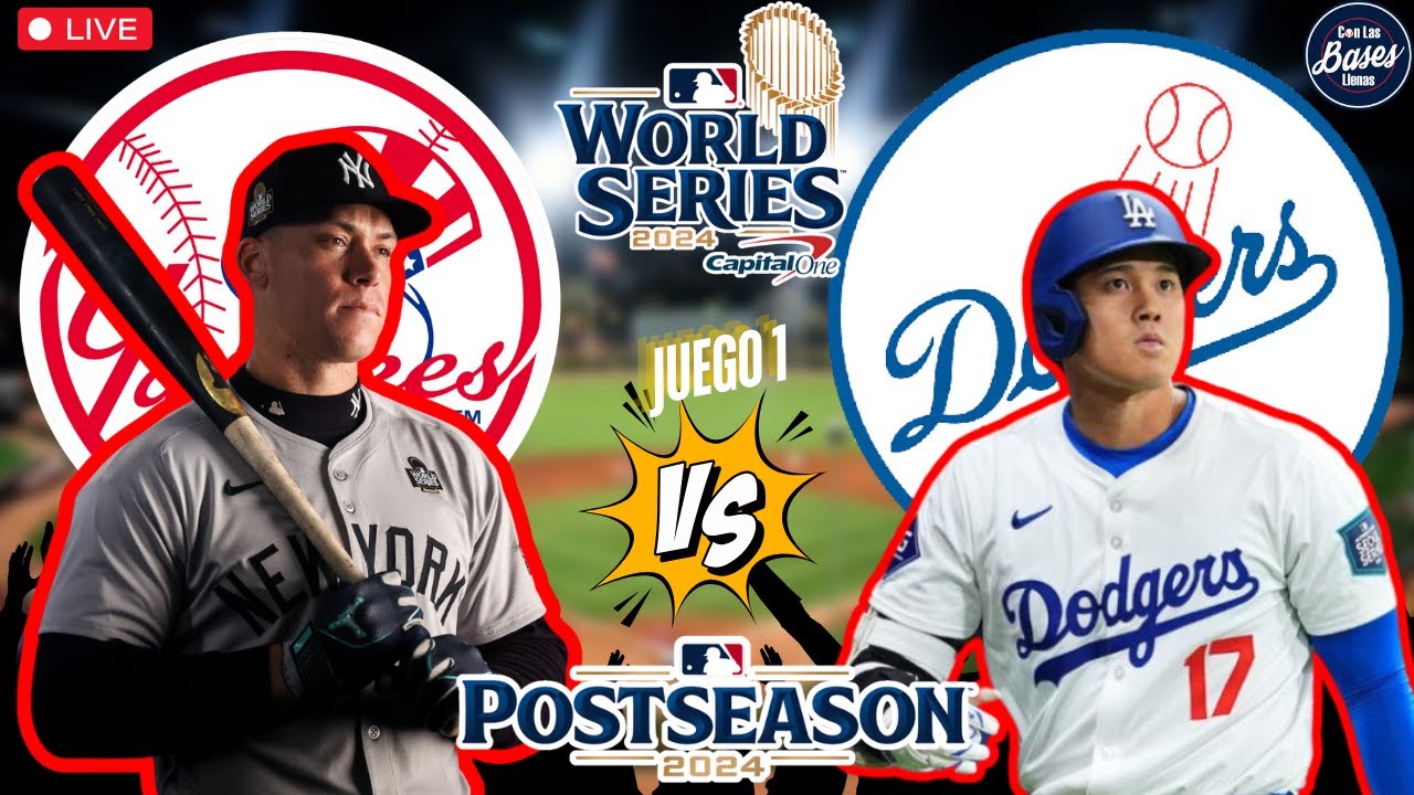 🚨 EN VIVO: Serie Mundial 2024 - Yankees vs Dodgers | Juego 1 - Análisis ...