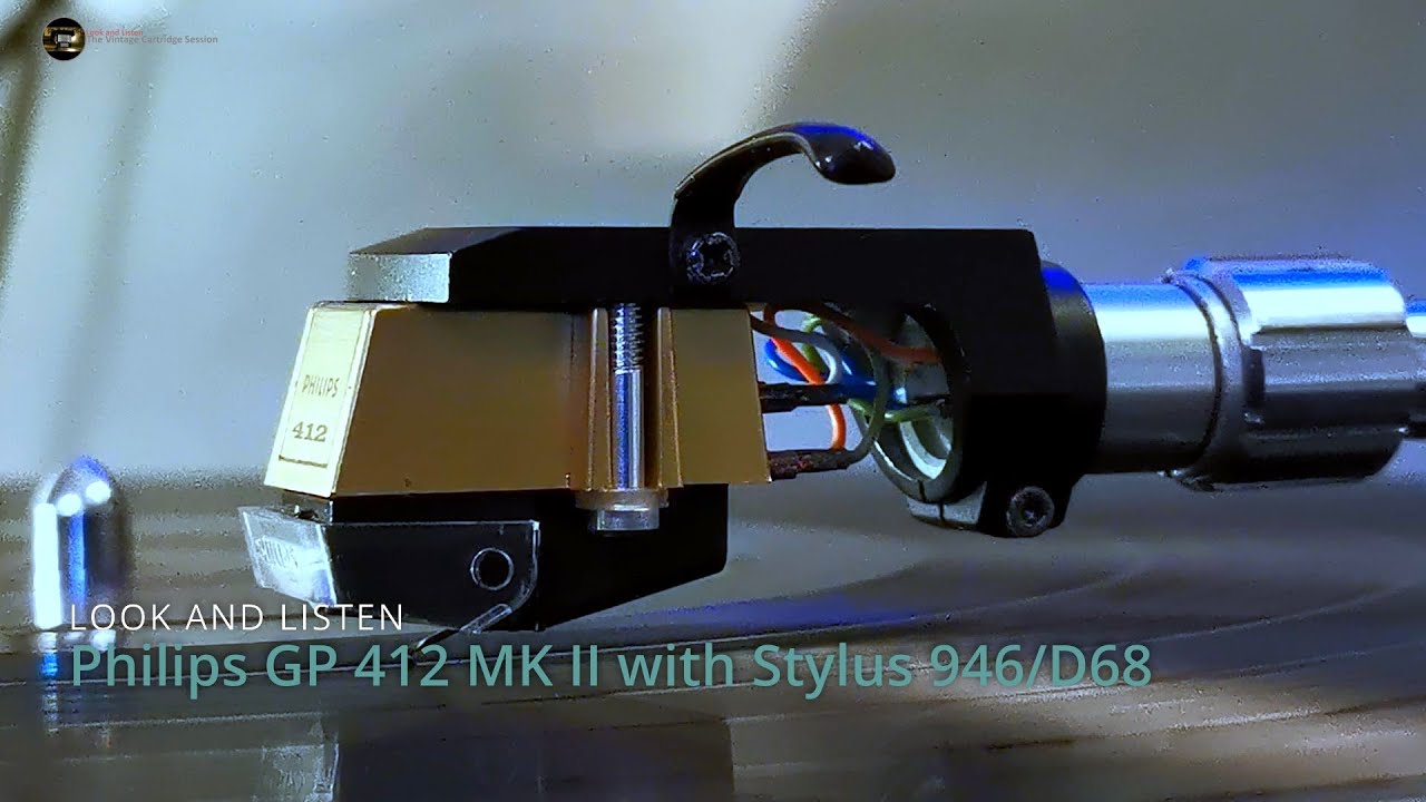 Philips GP 412 MKII - 946/D67 - Look and Listen - Vintage Cartridge ...