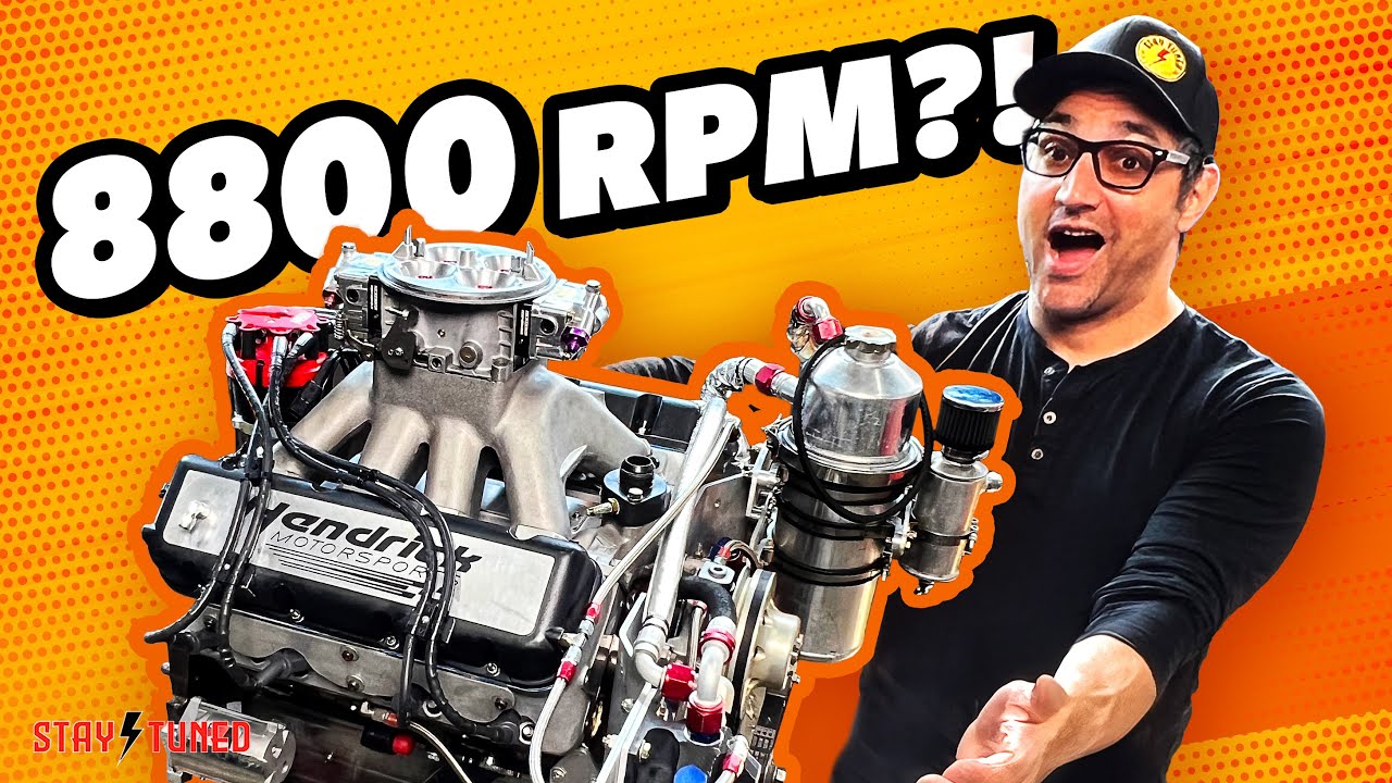 I Bought An 800 HORSEPOWER NASCAR Racing Engine for my 1955 Chevy ...