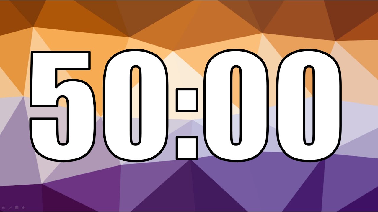 50 Minute Timer - YouTube