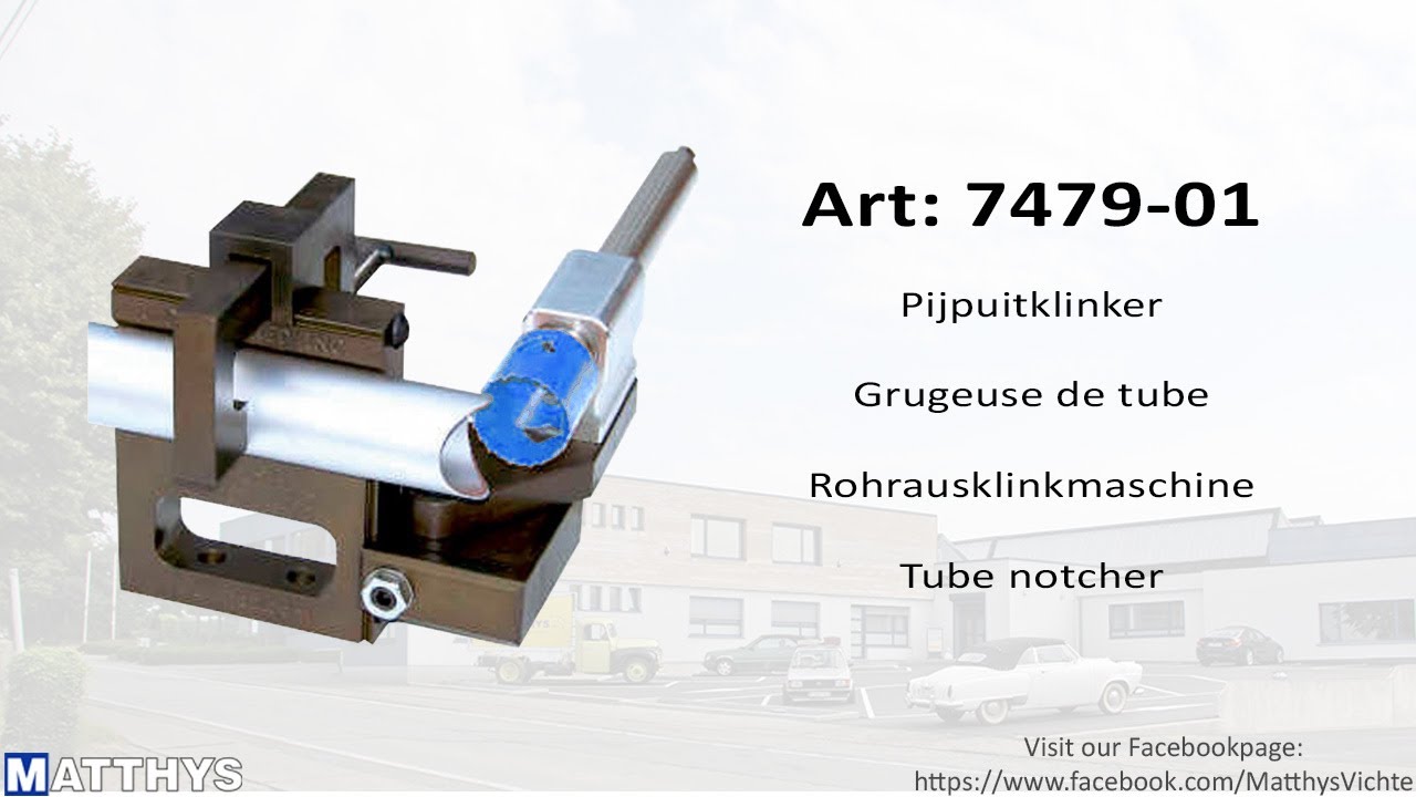 Tube notcher - How to use - YouTube