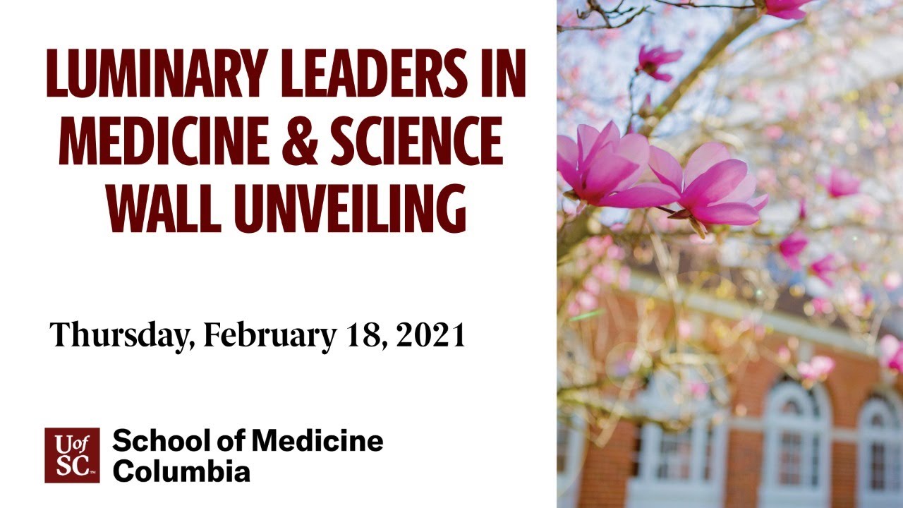 Luminary Leaders in Medicine & Science Recognition and Wall Unveiling ...